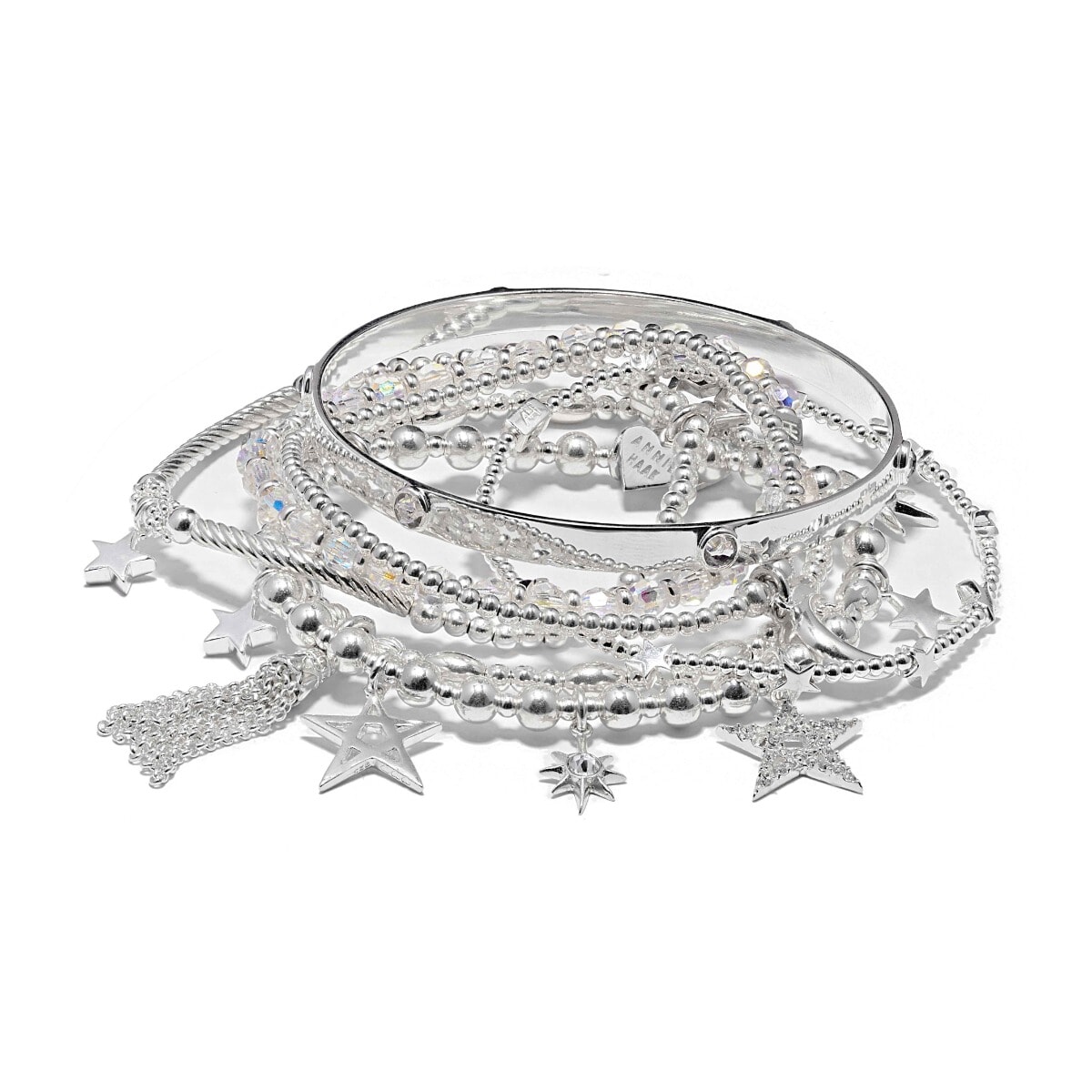 Silver Estella Bracelet Stack – Annie Haak
