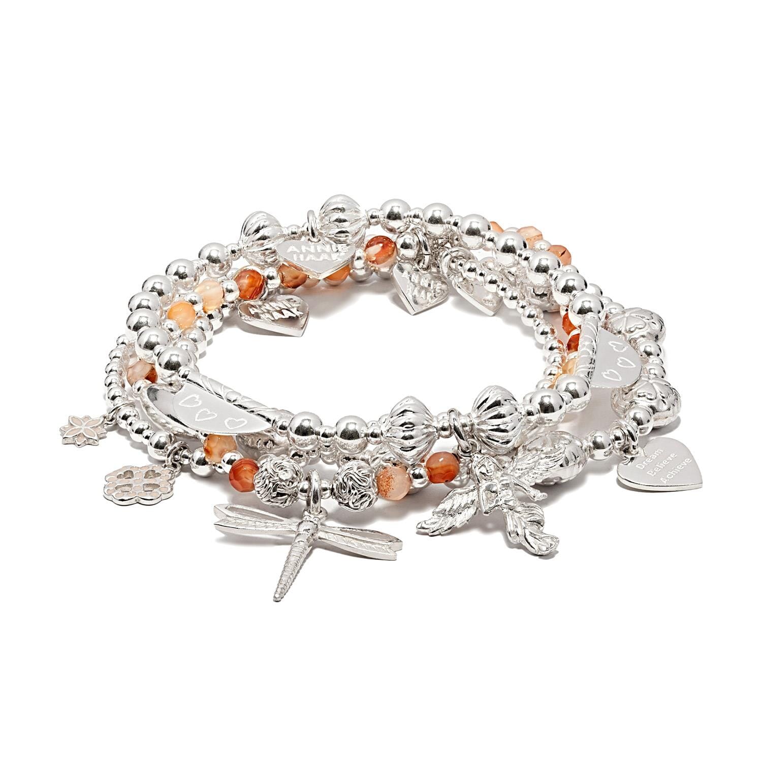 Sicily Silver Bracelet Stack - Annie Haak