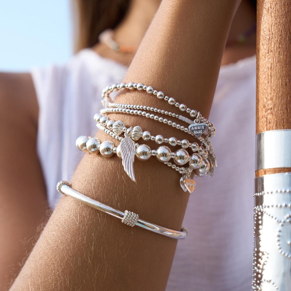 925 Sterling Silver Treasure Island Silver Bracelet Stack – Annie Haak