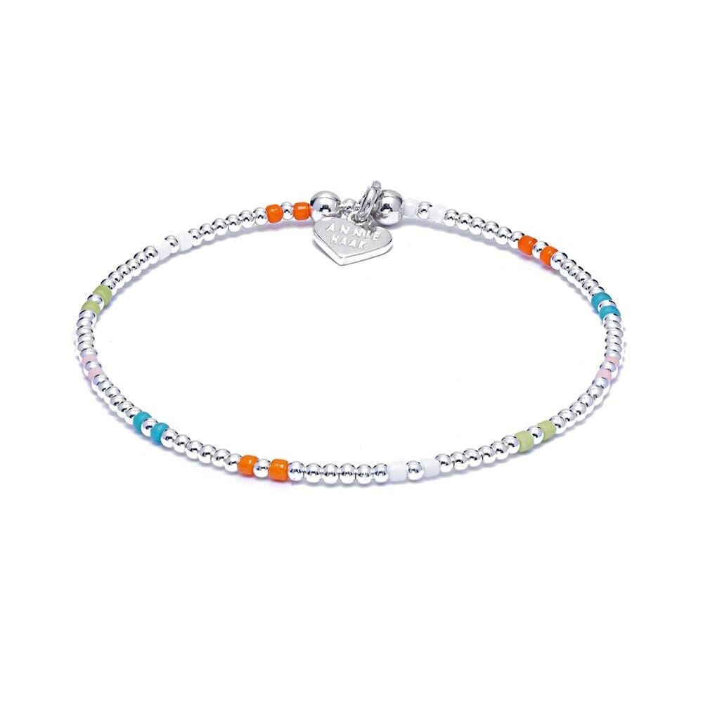 Silver Multi coloured Spectrum Bracelet - Annie Haak