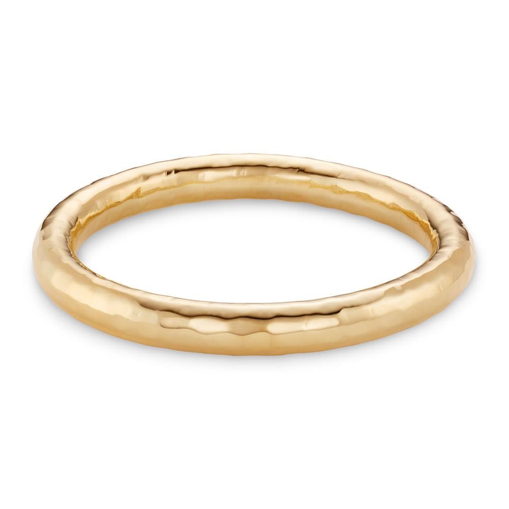 Gold-Plated Silver Java Hammered Bangle – Annie Haak