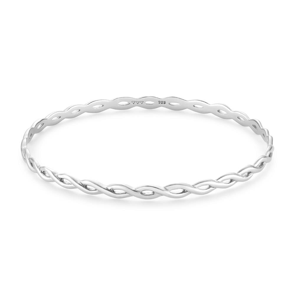 925 Sterling Silver Serenity Silver Bracelet Stack – Annie Haak