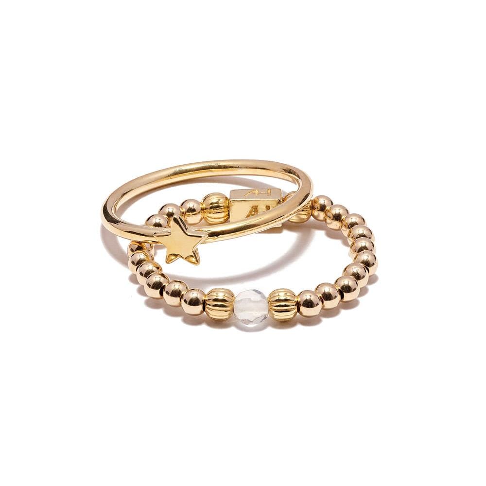 Annie Haak Sterling Silver and Gold Rings