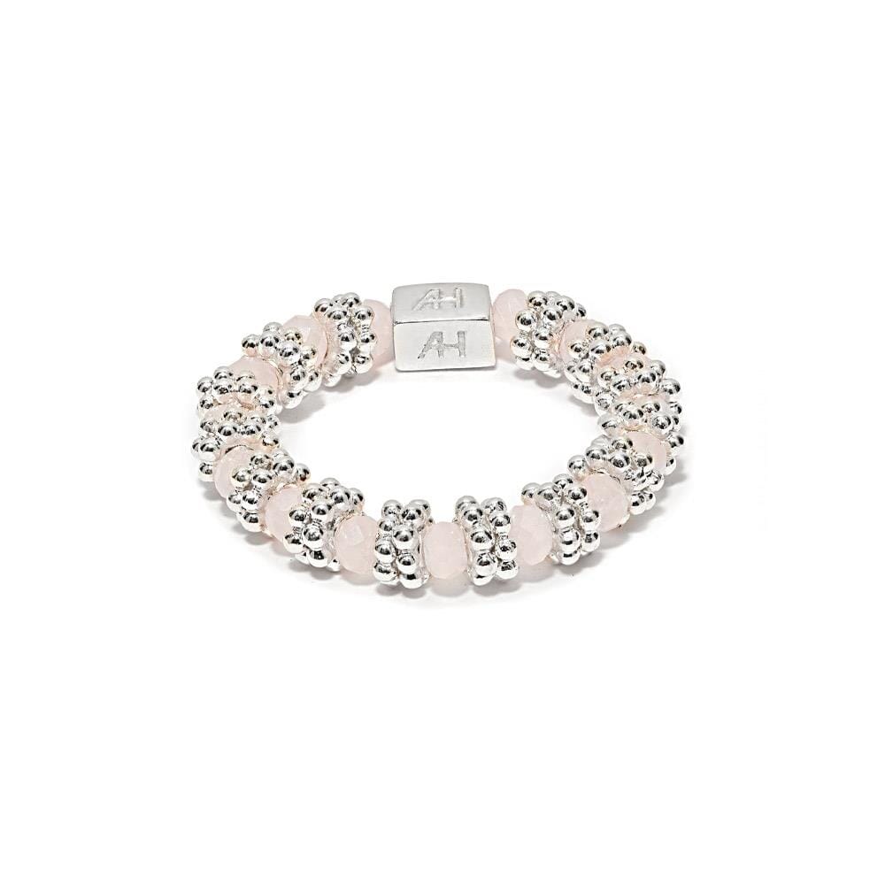 Mini Ria Rose Silver Ring - Annie Haak