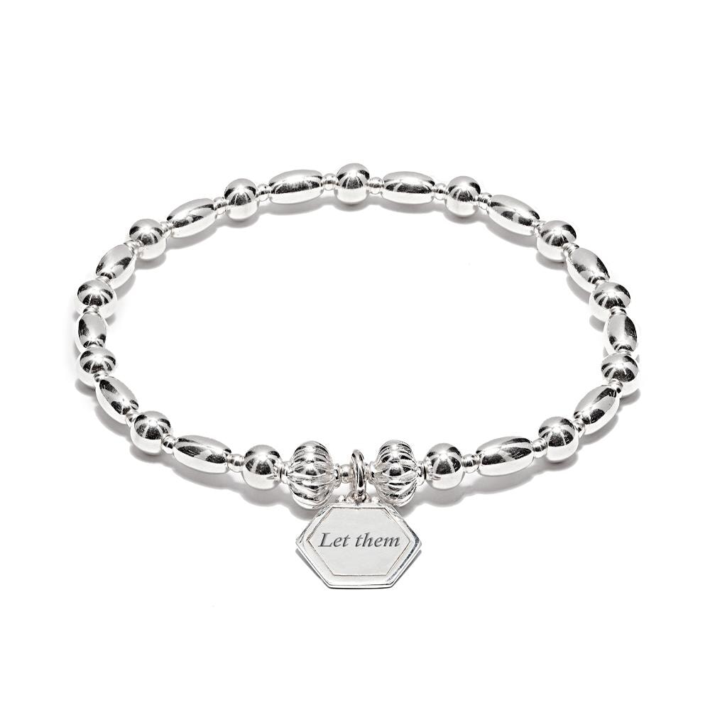Amour Silver Bracelet - Choice of Motto