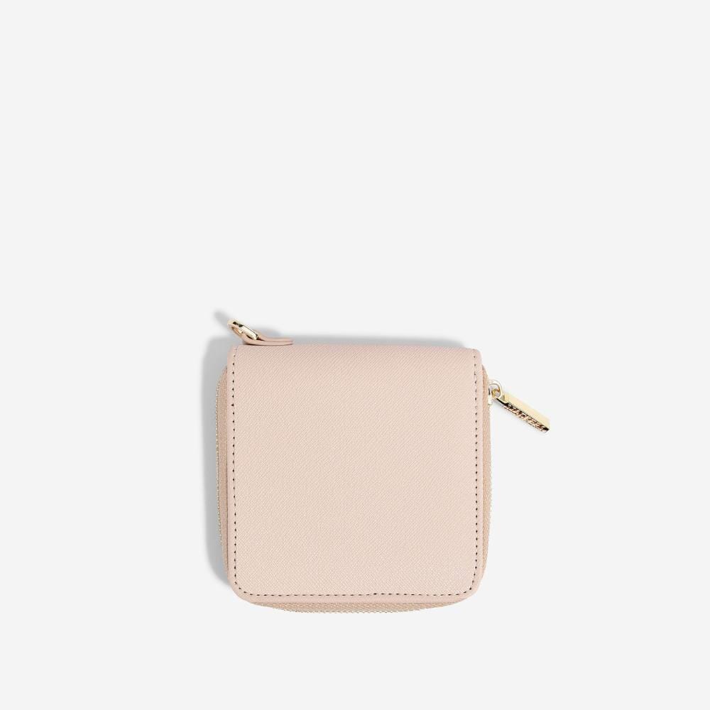 Stackers Compact Jewellery Roll – Blush Pink