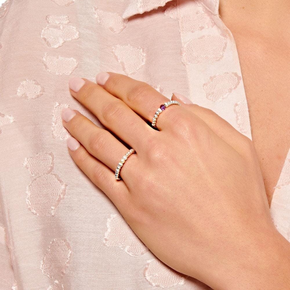 Silver Annie Haak Aster Pearl Ring - Annie Haak