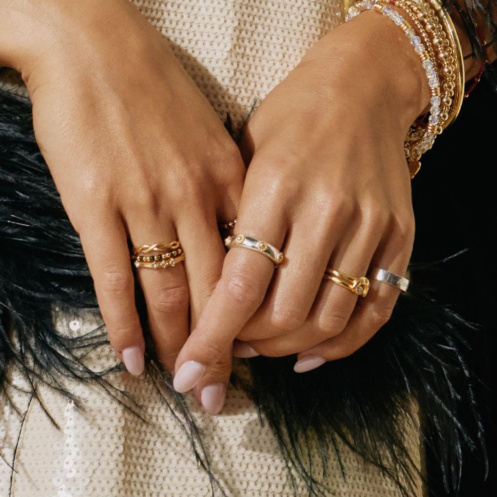 Gold Plated Amity Ring - Annie Haak