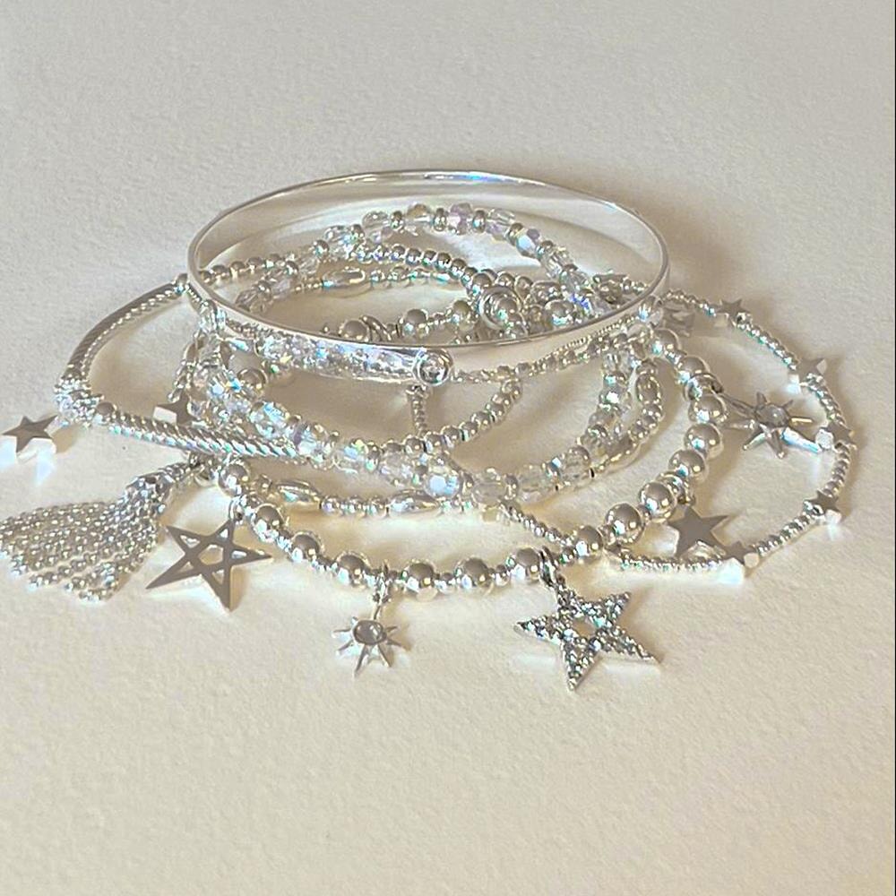 Silver Estella Bracelet Stack – Annie Haak