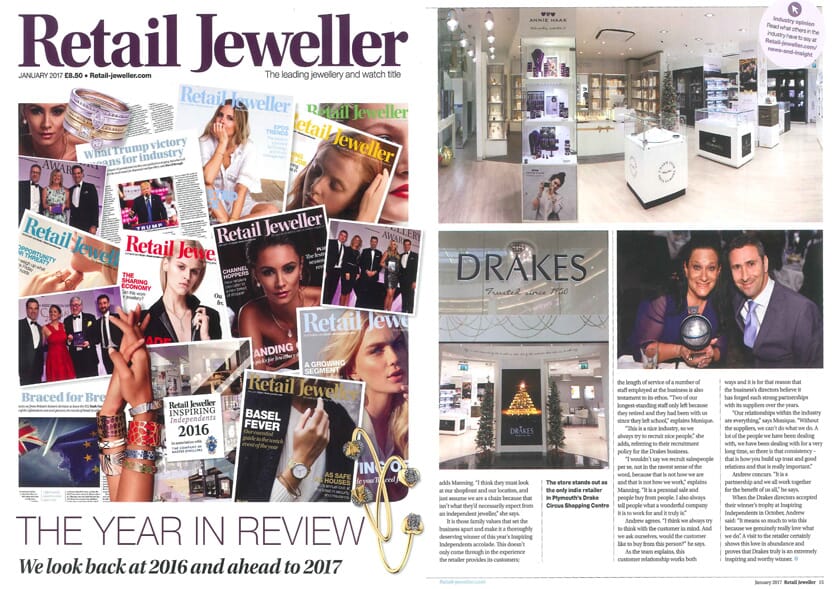 RETAIL JEWELLER Magazine January Edition - Feature
