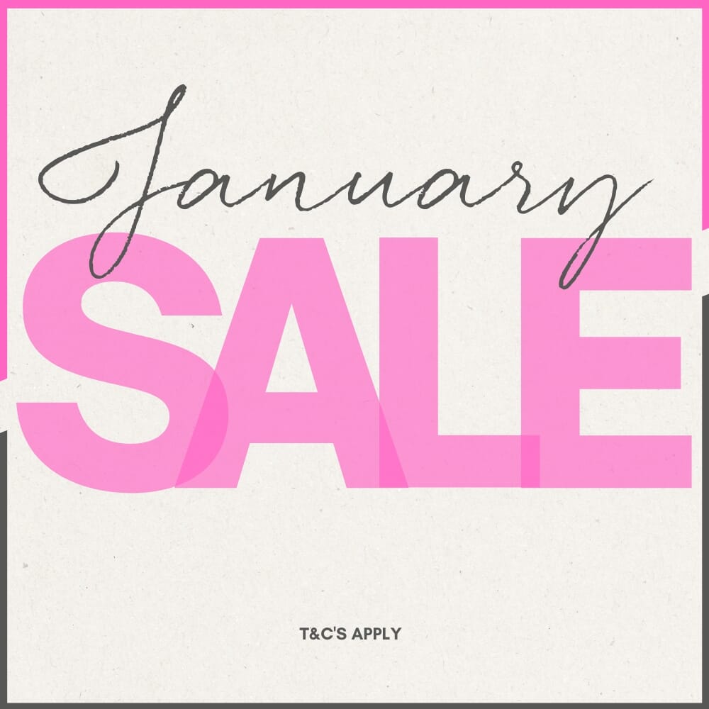 January Sale Now On